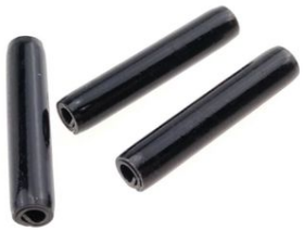 15 mm Black Oxide Spiral Pins Roll Spring Steel Fasteners Light Duty Type