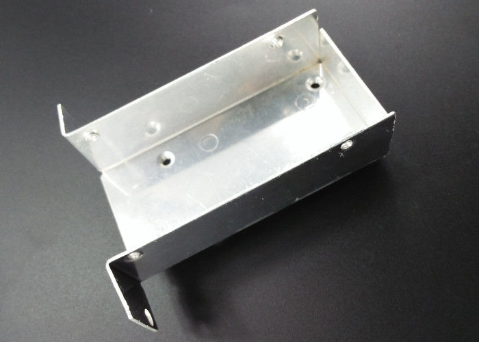 85 X 45 X 25 mm Silver Electrical Socket Box AL6063 Oxidation Stamping ...