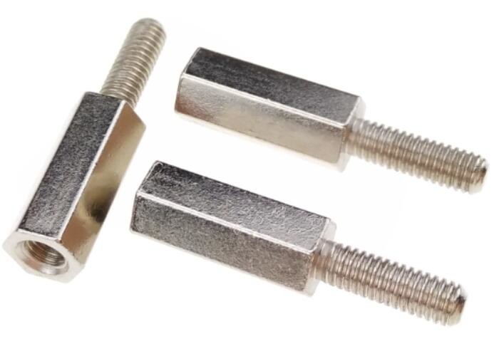 Brass Metric Male Female Threaded Hex Standoffs for PCB Connection M4 x ...